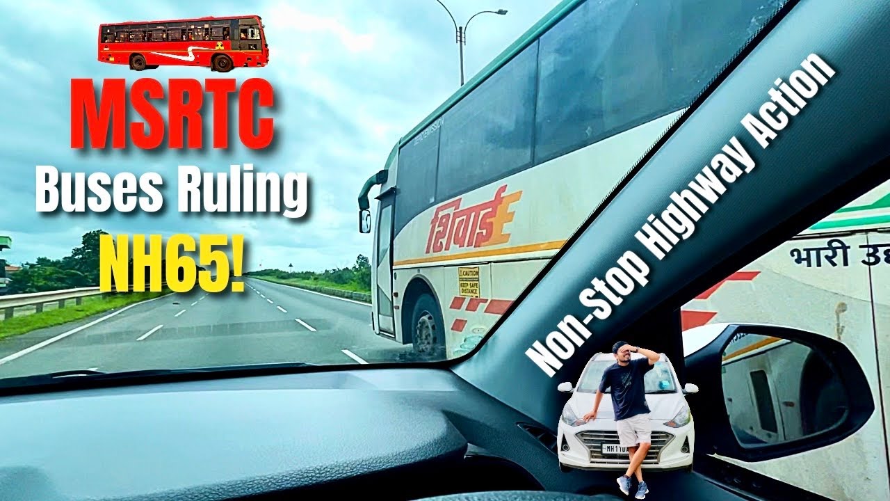 MSRTC BUS COLLECTION RULING ON NH65🔥 | Shivai Hirkani Lal Pari 😍