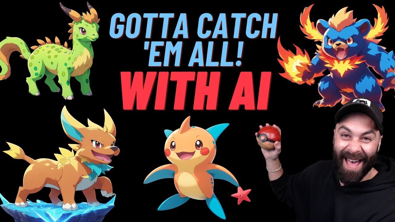 Create Your Pokémon in 2 Minutes with AI