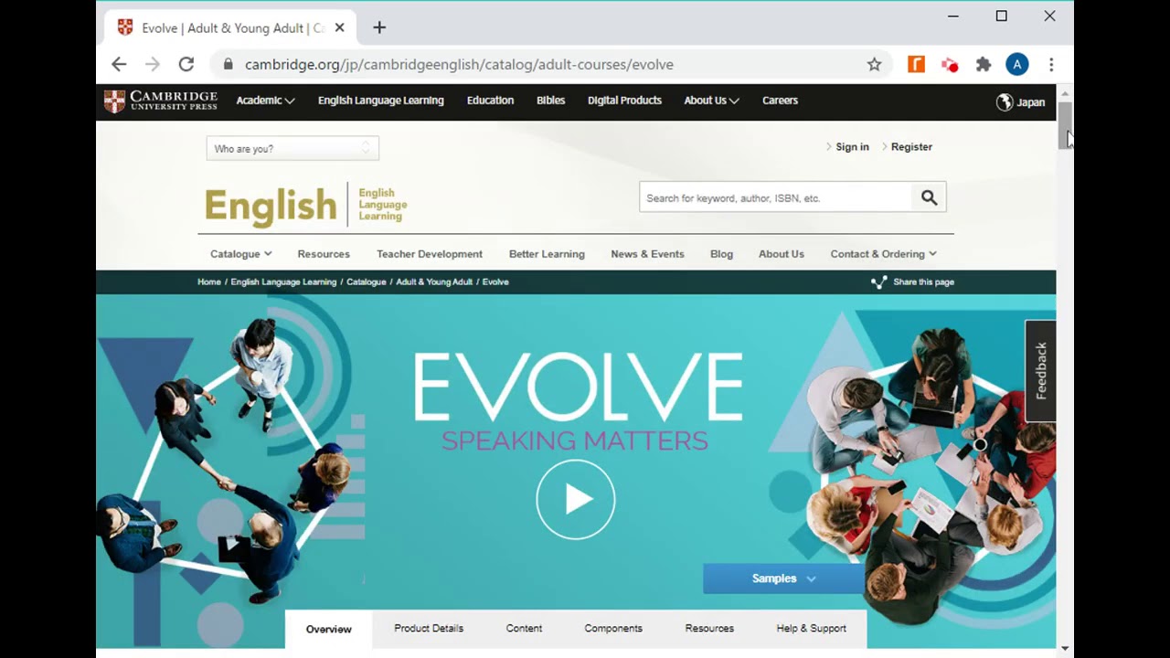 Cambridge.org - Evolve Student's Book online audio download