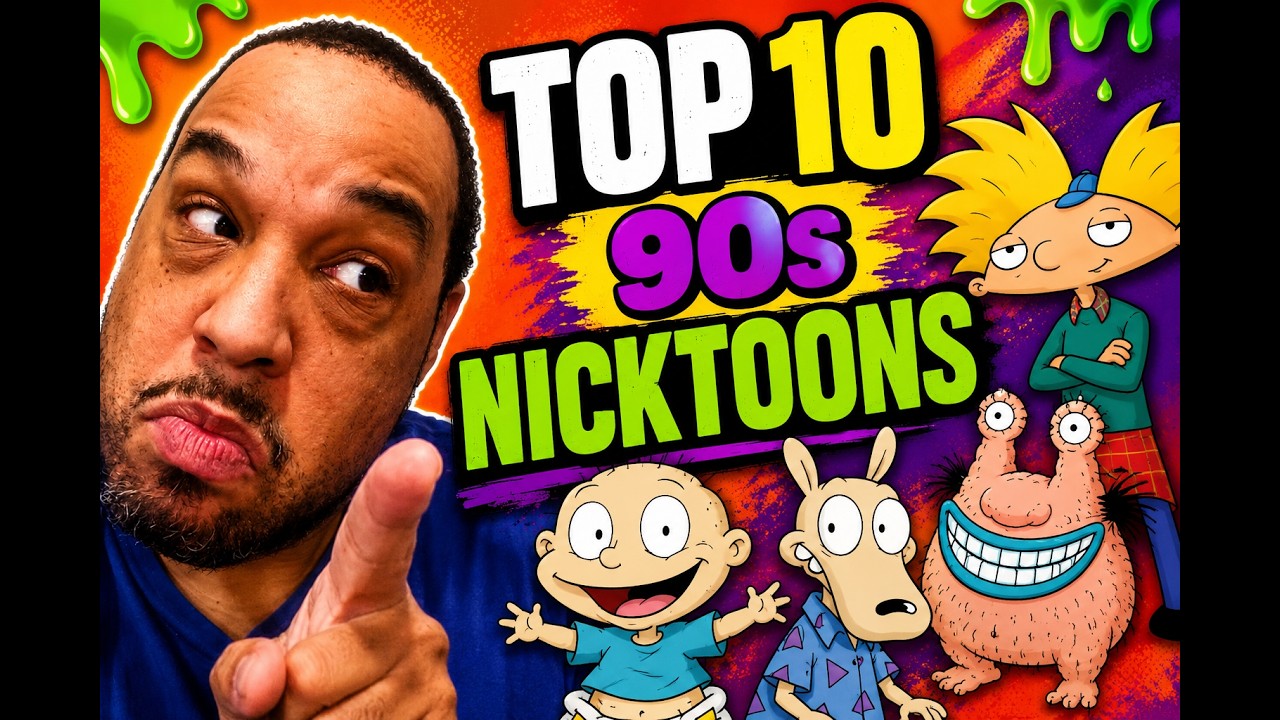 Top 10 90s Nickelodeon Nicktoons Every Kid Watched