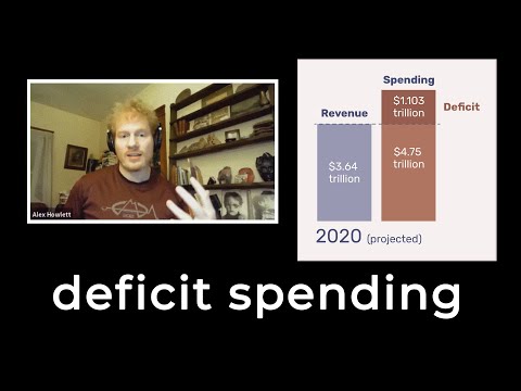 Is deficit spending money creation?