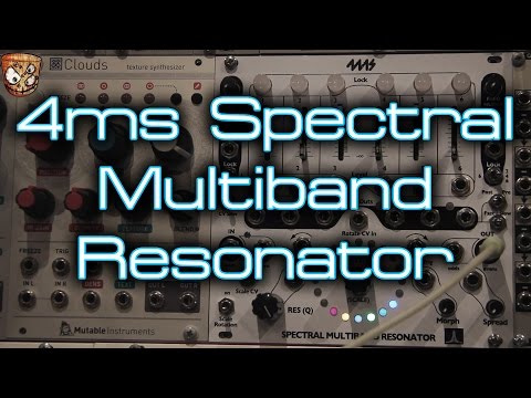 4ms Spectral Multiband Resonator - Effect Modular Synthesizer | Reverb