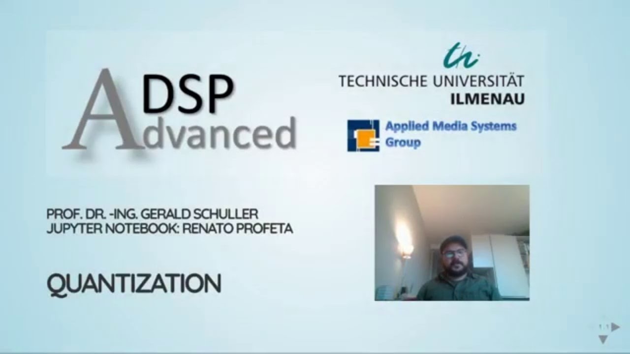 Advanced Digital Signal Processing using Python - 01 Quantization