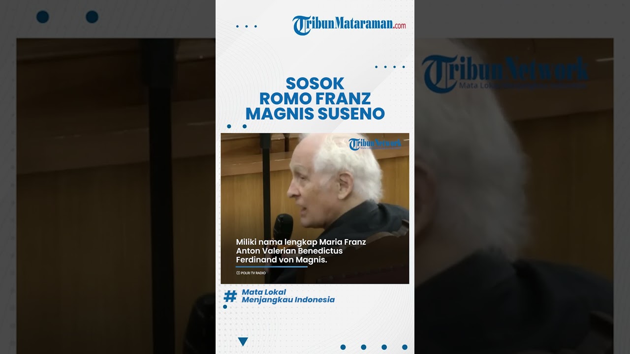 Mengabdi di Indonesia Sejak Usia 25 Tahun, Ini Profil Romo Magnis ...