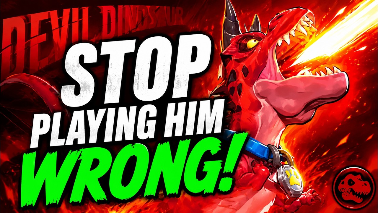 Stop Playing Devil Dinosaur WRONG in Marvel Rivals!