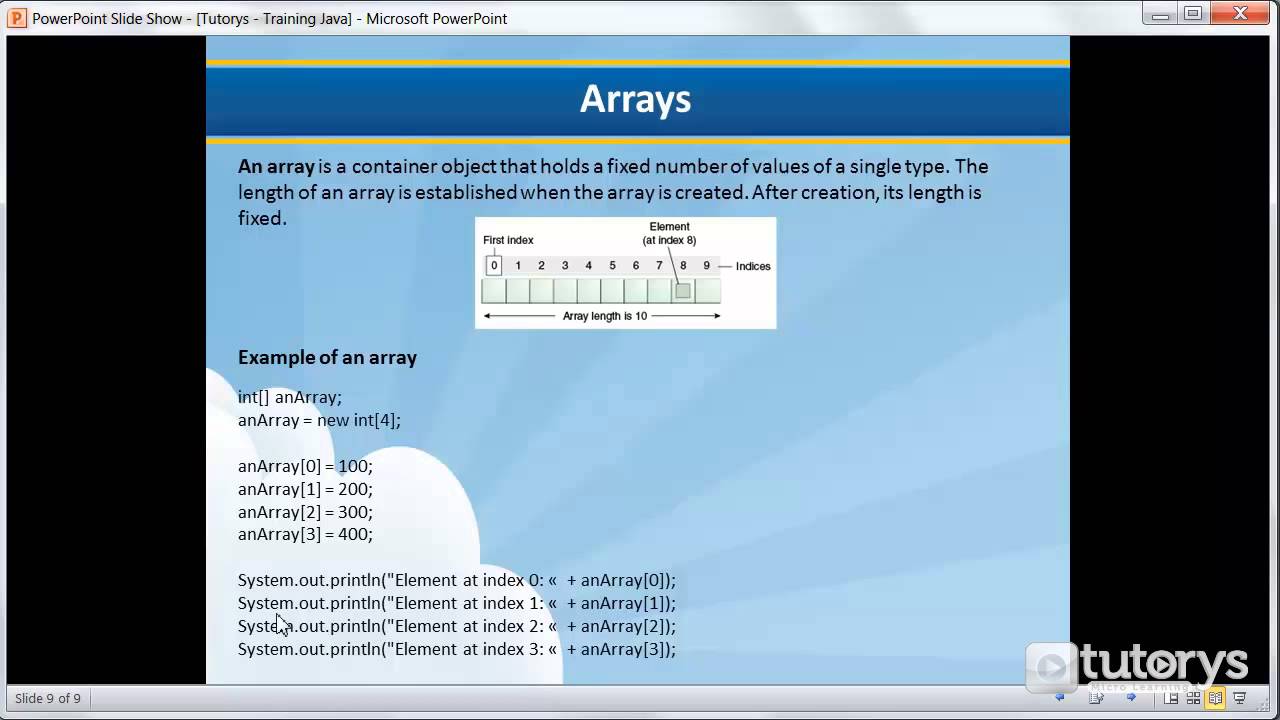 How to declare and initialize an array in Java?