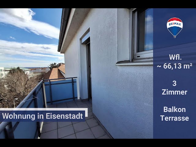 To buy! 66m² Flat in Eisenstadt - 3 Room, EUR 220.000, with balcony - REMAX