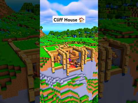 Minecraft Ultimate Mountain House 🏠 #minecraft