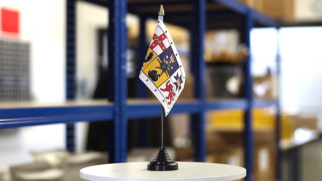 Australia Royal Standard - Table Flag 4x6