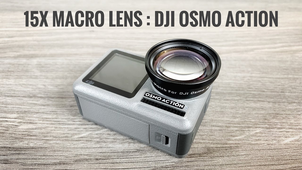 Ulanzi Macro Lens voor DJI osmo Action