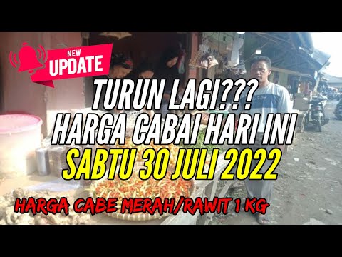 🔴 UPDATE: Harga Cabe/Cabai Rawit/Merah 1 KG Hari Ini, Sabtu 30 Juli 2022
