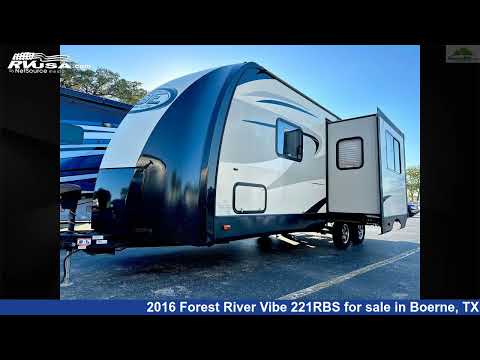 Unbelievable 2016 Forest River Vibe Travel Trailer RV For Sale in Boerne, TX | RVUSA.com