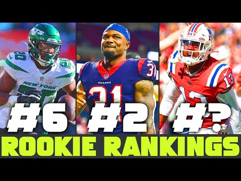 NFL Rookie Rankings Week 6 | Ranking NFL Rookies
