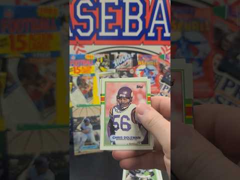 Chris Doleman Was a Problem! 1988 #topps Football! #nostalgia #sportscards