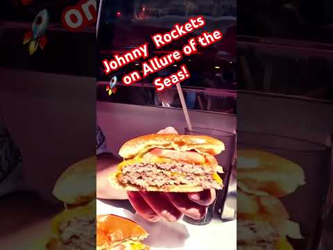 The BEST burger! Double Burger at Johnny Rockets