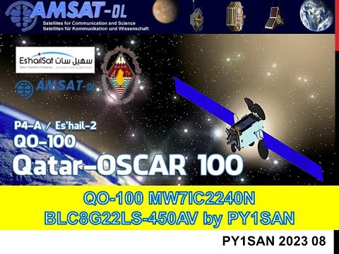 QO-100 MW7IC2240N BLC8G22LS 450AV by PY1SAN