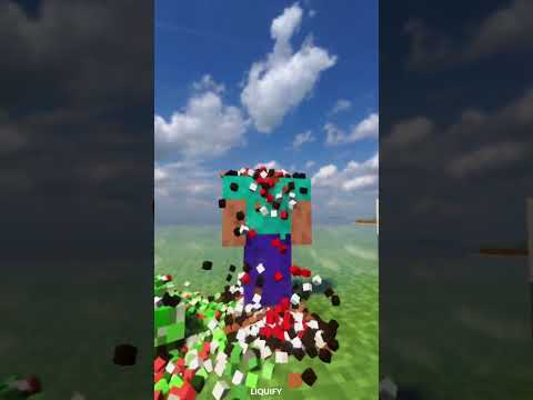 Liquify Tool in Minecraft - Teardown