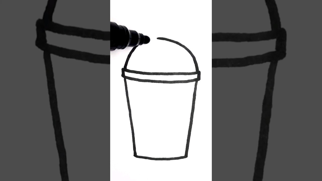 draw bubble tea 🧋 #easydrawings #sketchbookideas #doodleideas #drawingideas