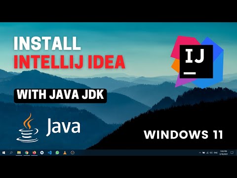 How To Install IntelliJ IDEA IDE On Windows 11 | Run First Java Program ...