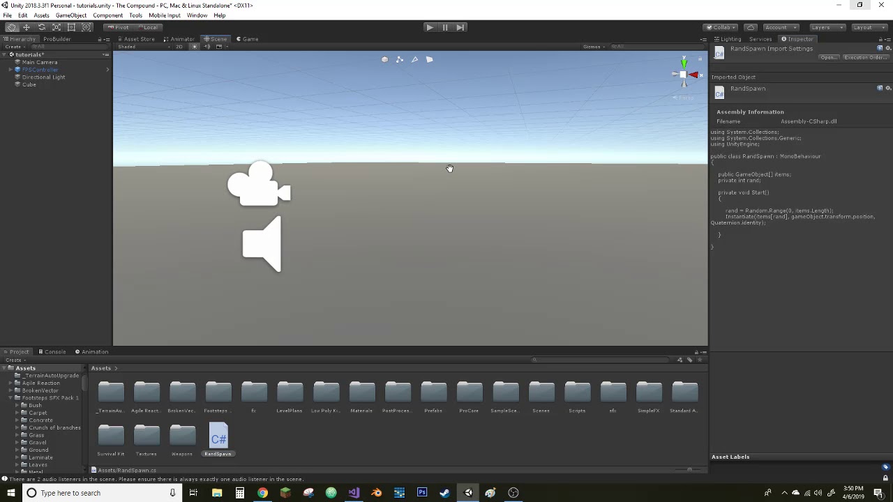 Random Item Spawner Tutorial [Unity C#]