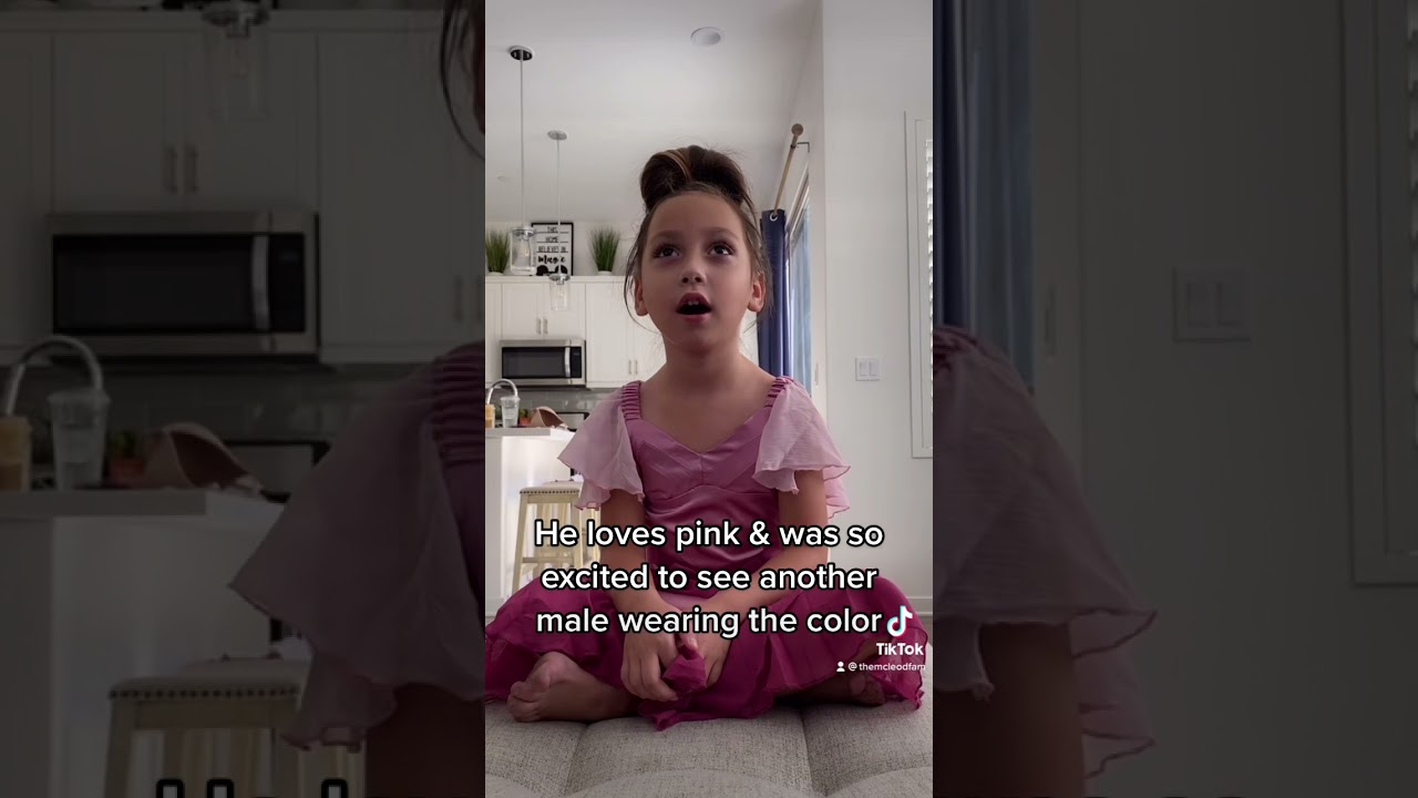 Normalize boys in dresses, loving pink, and wearing makeup 💄 SUBSCRIBE TO OUR YOUTUBE CHANNEL!