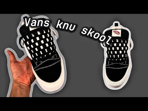 Vans Knu Skool | Checkerboard Lace Style 🔥♟️