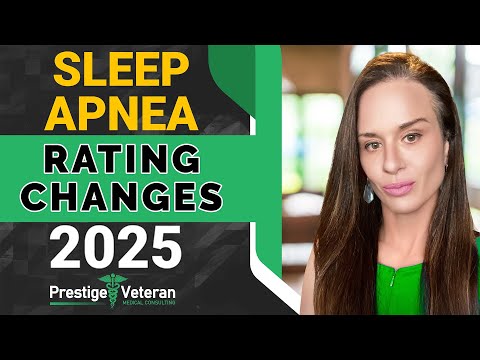 VA Sleep Apnea Rating Changes in 2025 | All You Need To Know