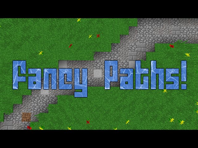 [1.14 UPDATE!] Fancy Paths! adds more path textures Minecraft Texture Pack