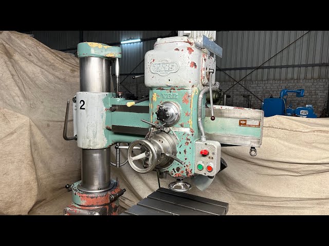 Drilling Machine - MAS Czech 60 mm Capacity Radial Drilling Machine ...