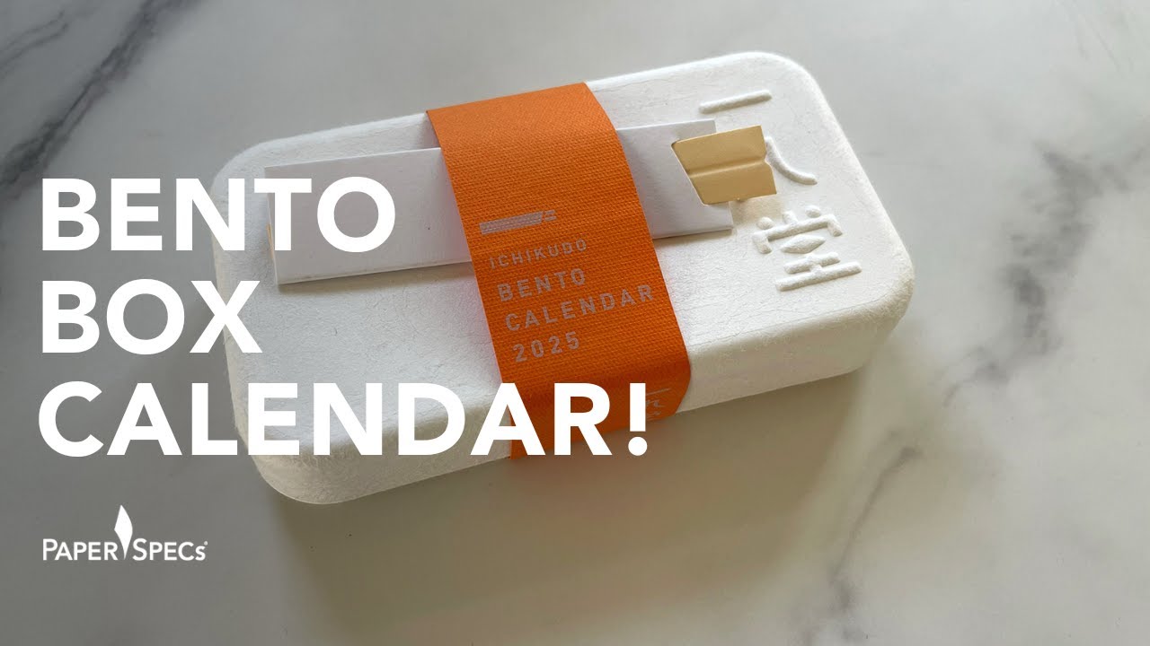 Bento Box Calendar - Paper Inspiration No. 598