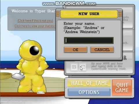 Typer Shark Deluxe Typing Tutor Lesson 2 & 3