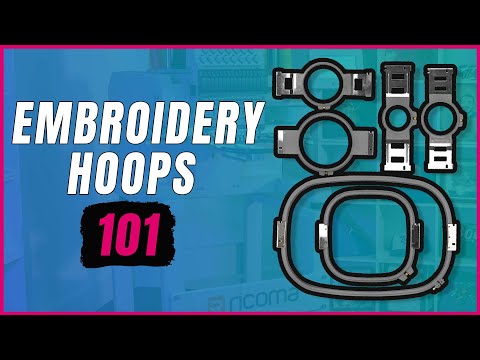 RICOMA embroidery HOOPS EXPLAINED (Types, Sizes, & What to Use Them For)