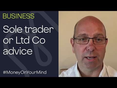 Sole Trader or Ltd Co. | Can government loans supplement Directors income? | #MoneyOnYourMind #SME