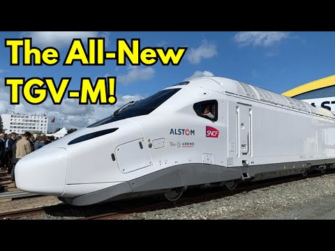 The All-New TGV-M! - Welcome to the Future of High-Speed Travel #tgv #highspeed #france #railway