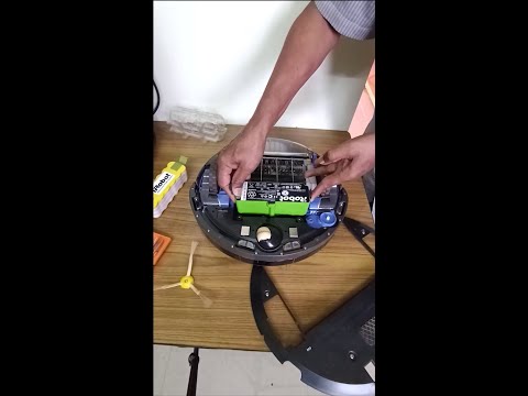 How to replace iRobot Roomba battery : Roomba 650