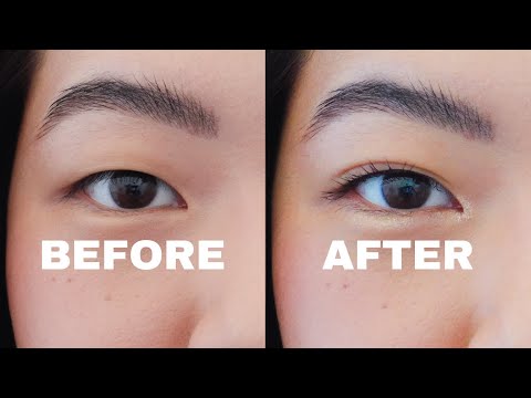 How to use double eyelid tape for monolid eyes NO SURGERY