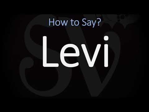 How to Pronounce Levi? (CORRECTLY)