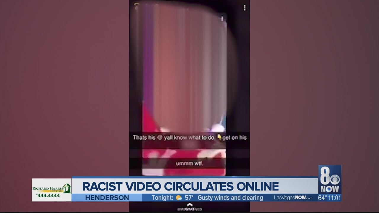 School District investigating student's racist Snapchat video