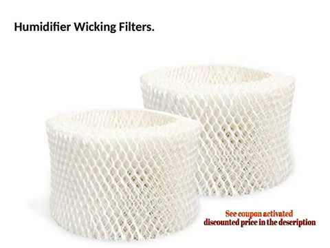 Fette Filter Humidifier Wicking Filters Compatible with Honeywell HAC 504AW Filter A 2 Pack