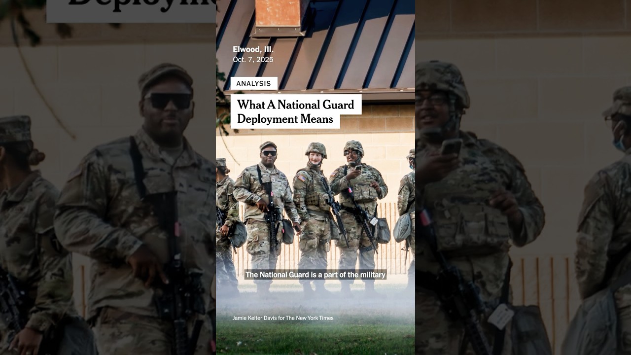 What a National Guard Deployment Means