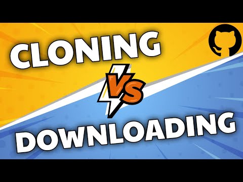 Difference Between Cloning and Downloading Git Repository