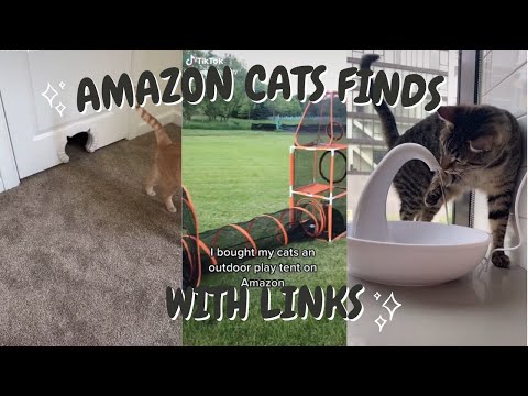 Amazon Cat Must Haves with Links - TikTok Compilation pt1 | TikTok Made Me Buy it