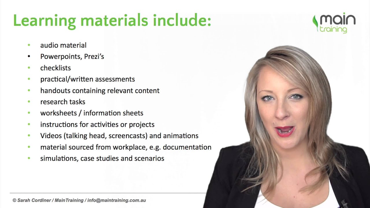 What Types of Learning Materials and Resources Could You Teach Your Course With?