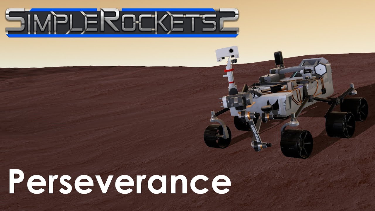 SimpleRockets 2 - Perseverance (by Natedoge)