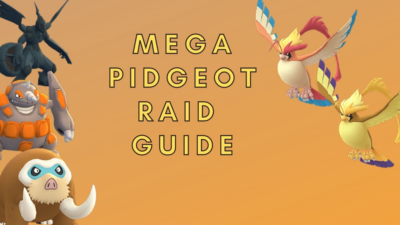 Mega Pidgeot Raid Guide