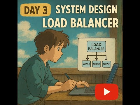🔴 LIVE | Day 3: Load Balancer Explained | System Design for Beginners (Live)
