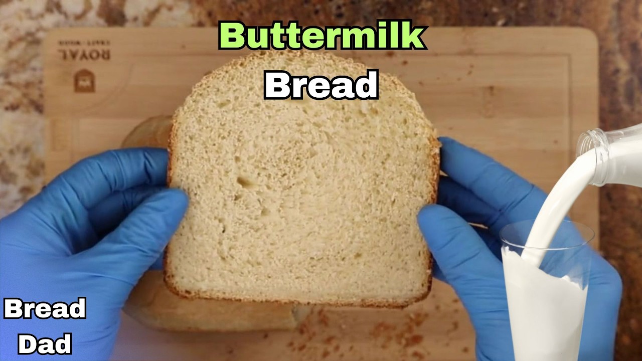 How to make Buttermilk Bread with a Bread Machine 🍞 Easy Recipe