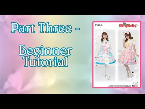 Simplicity 8444 Tutorial – Part Three & Four | Miss Carol Belle
