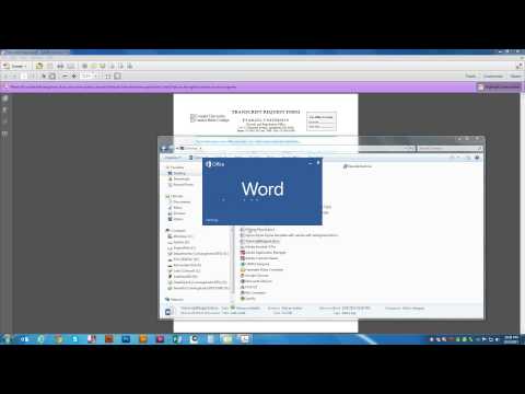 How to convert PDF to MS Word with Acrobat Pro