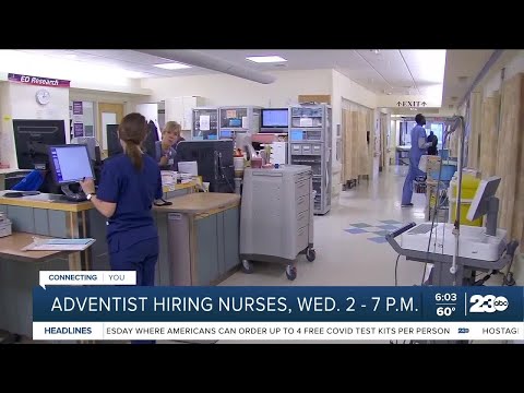 Adventist Health Bakersfield hiring nurses